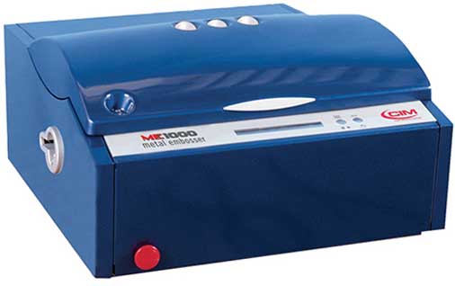Metal Marking Machines: ME1000 is a fully automatic, manual feed ...